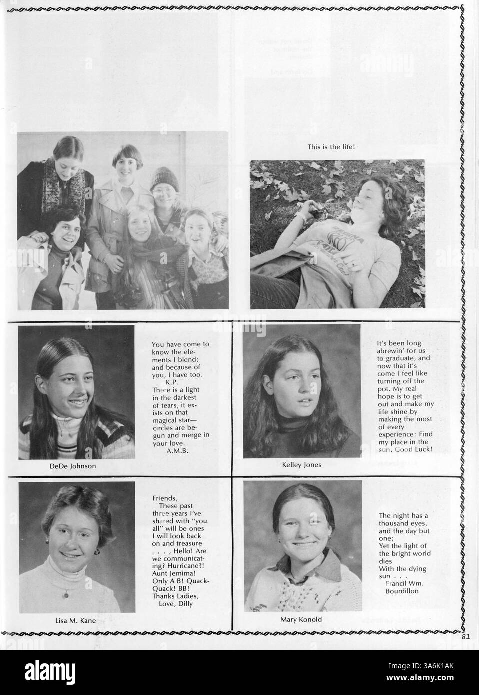 Highlights the 1976 1977 school year through student activities hi-res stock photography and ...