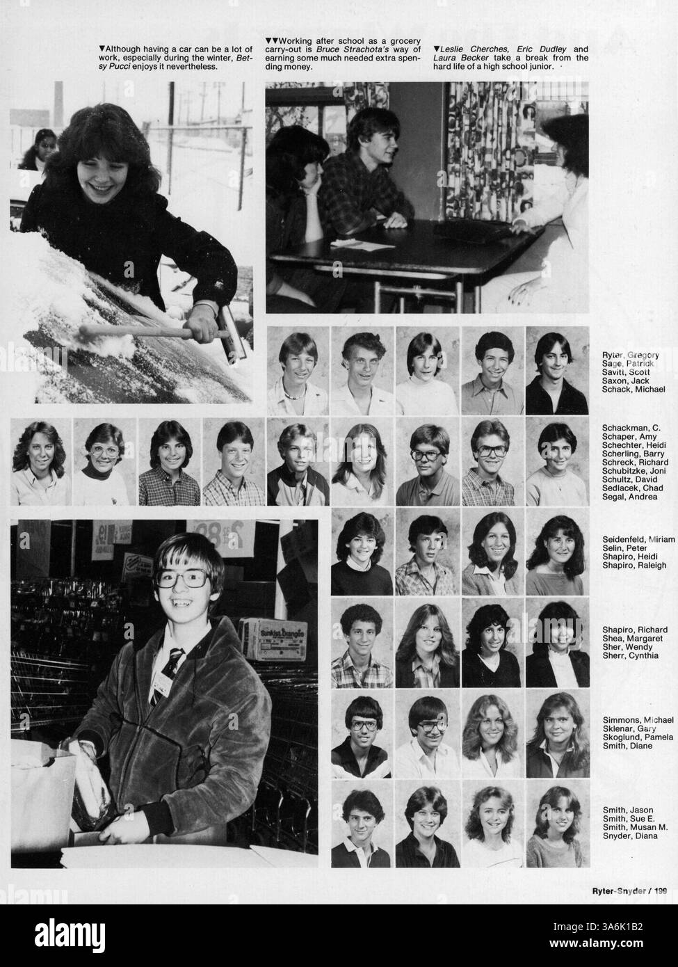 This 1982 edition of the Echowan yearbook captures the academic and ...
