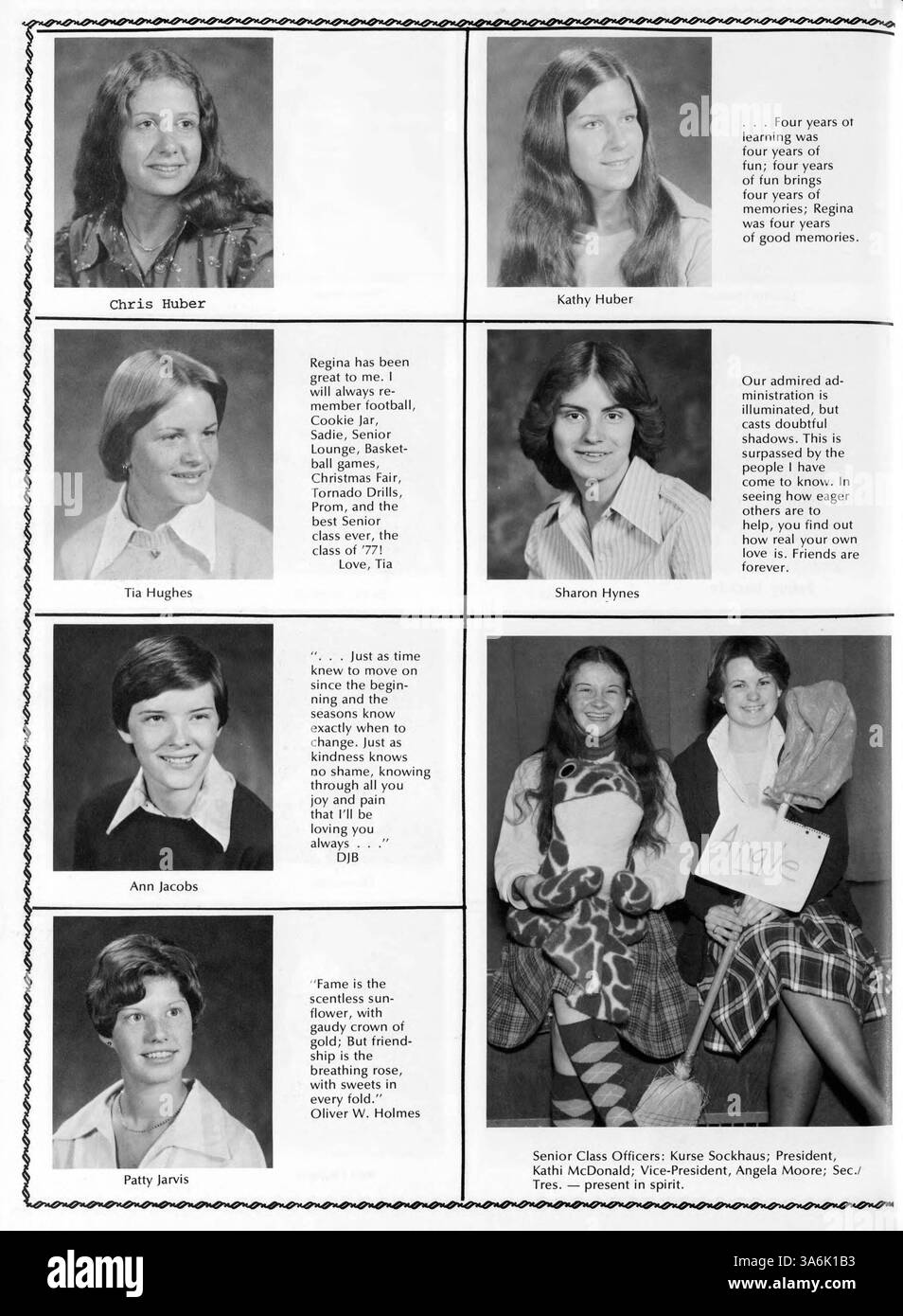 The Regina Yearbook 1977, Magic, features students, athletics, clubs, and significant events ...