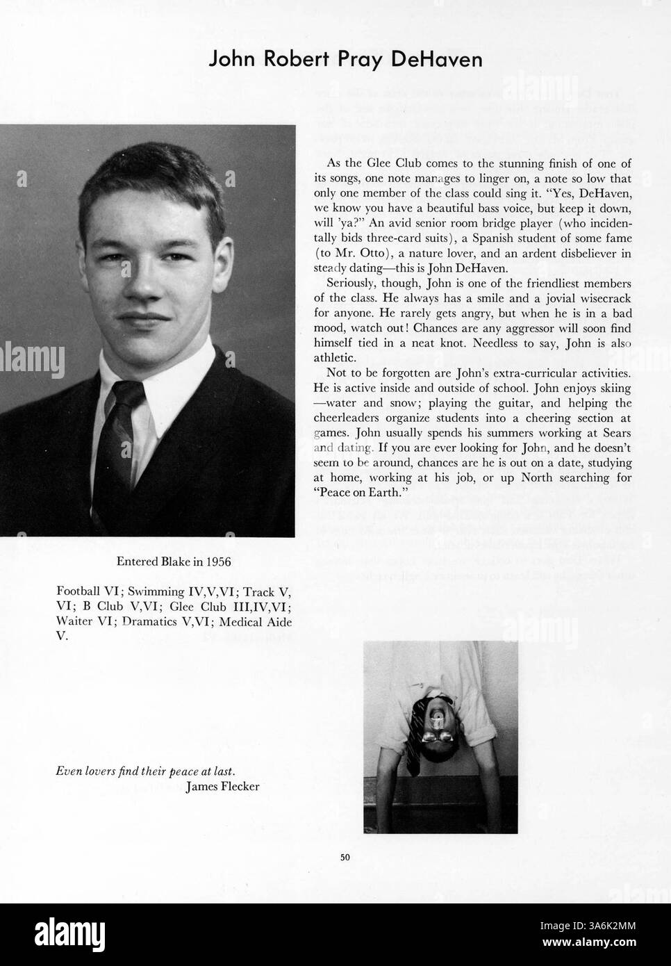 Blake School's 1964 'Call O' Pan' yearbook documents the school's ...