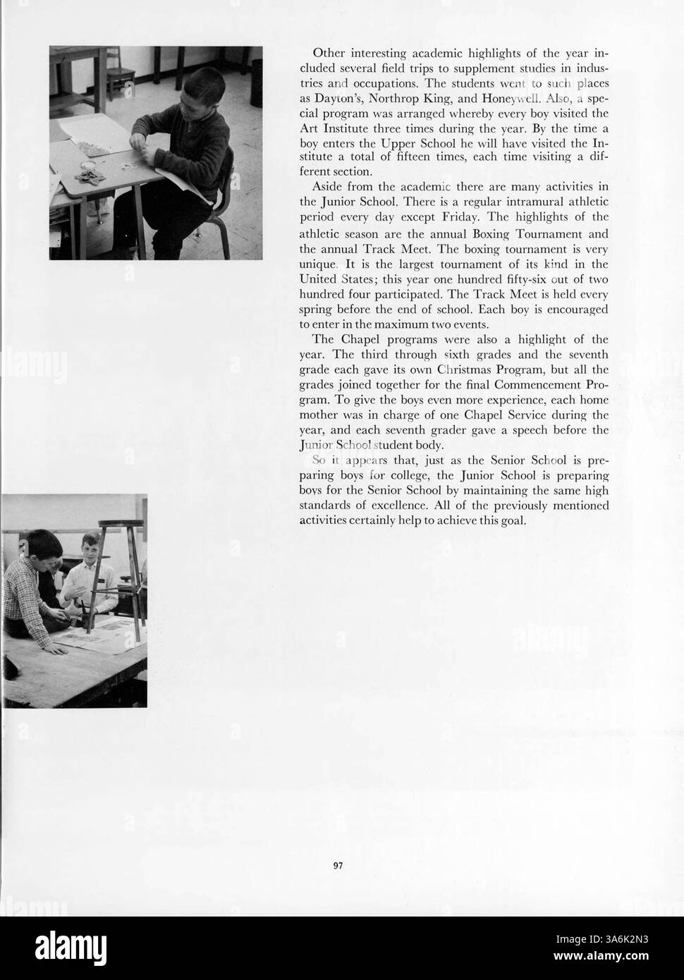Blake School's 'Call O' Pan' yearbook for 1964 reflects the activities ...