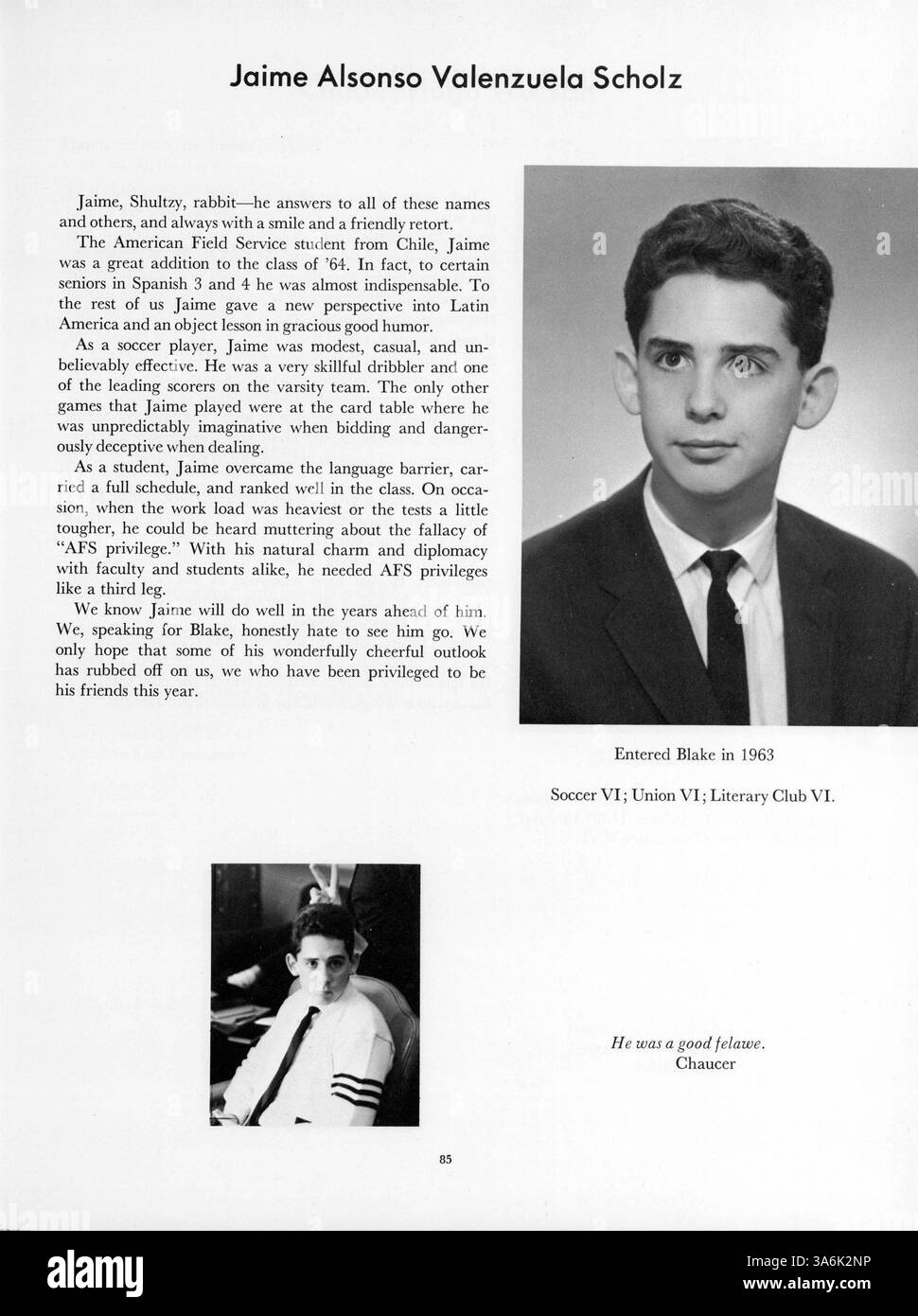 Blake School's 1964 'Call O' Pan' yearbook chronicles the 1963-1964 ...