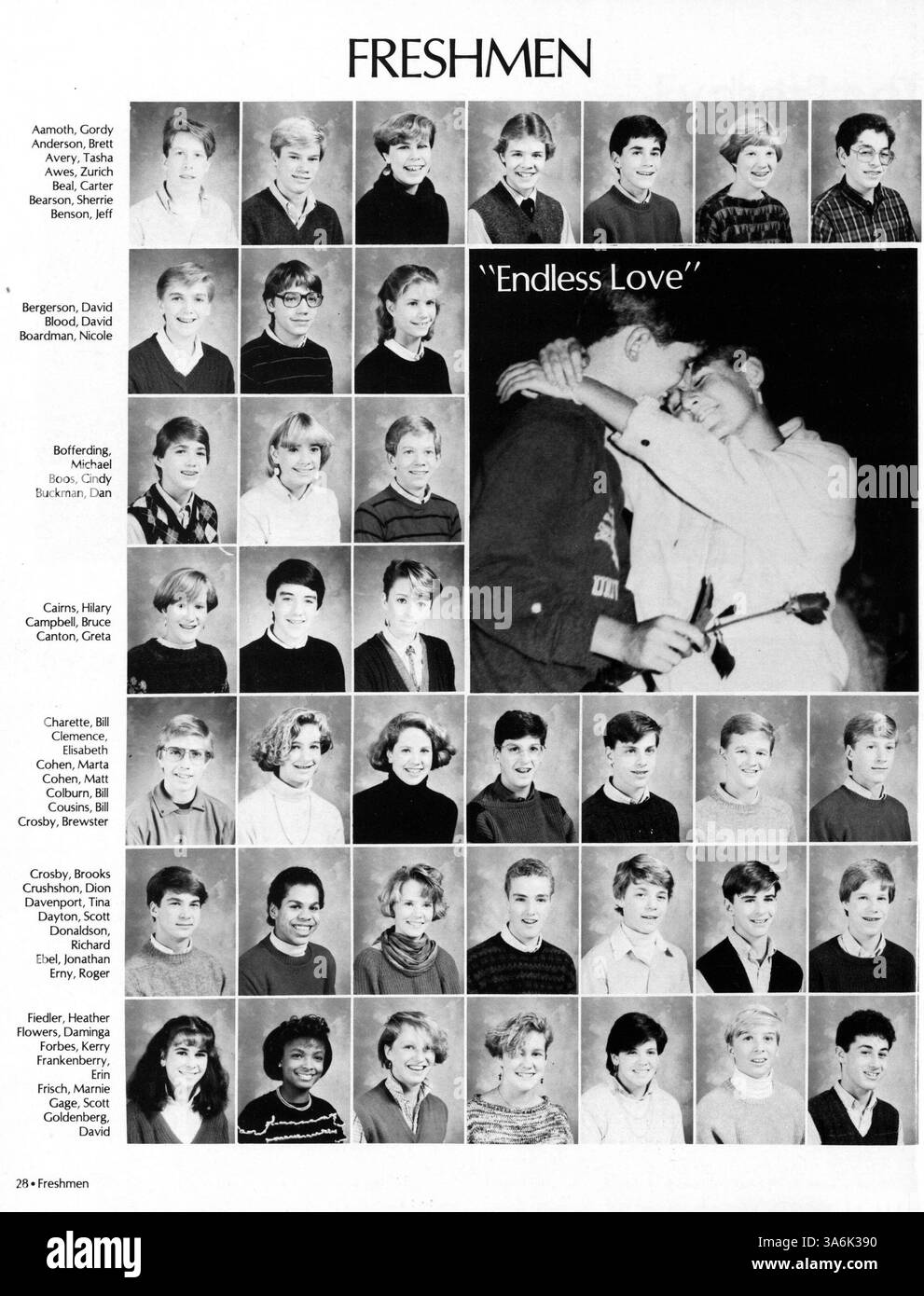 The 1985 edition of the Blake Yearbook, 'Reflections', provides a ...