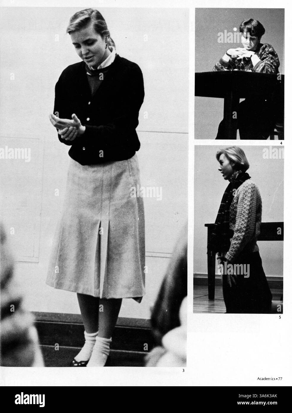 The 1985 Blake Yearbook, 'Reflections', captures the significant ...