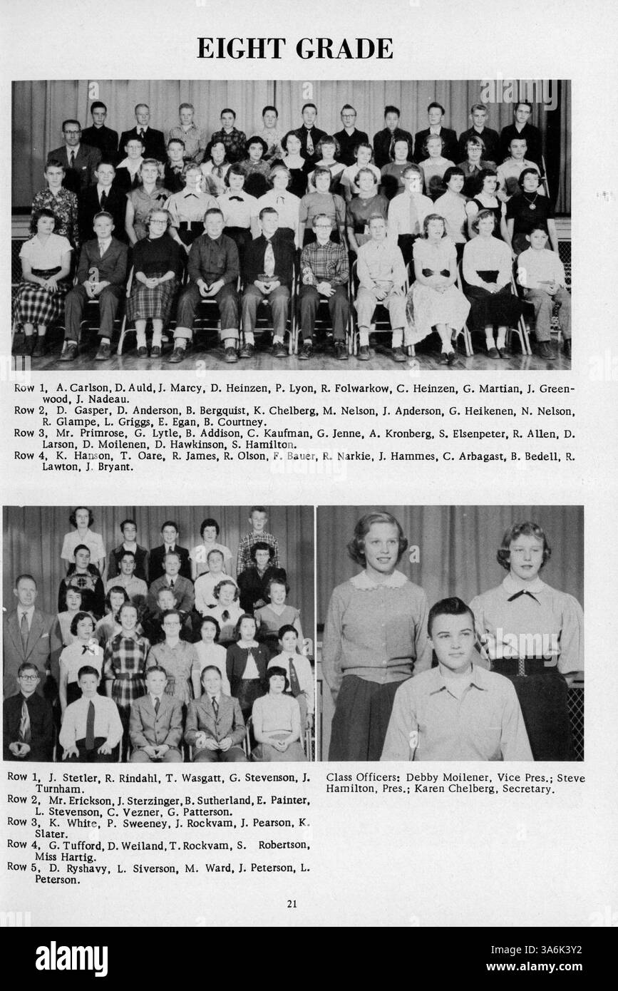 The Orion 1953 yearbook from Orono High School reflects on student ...