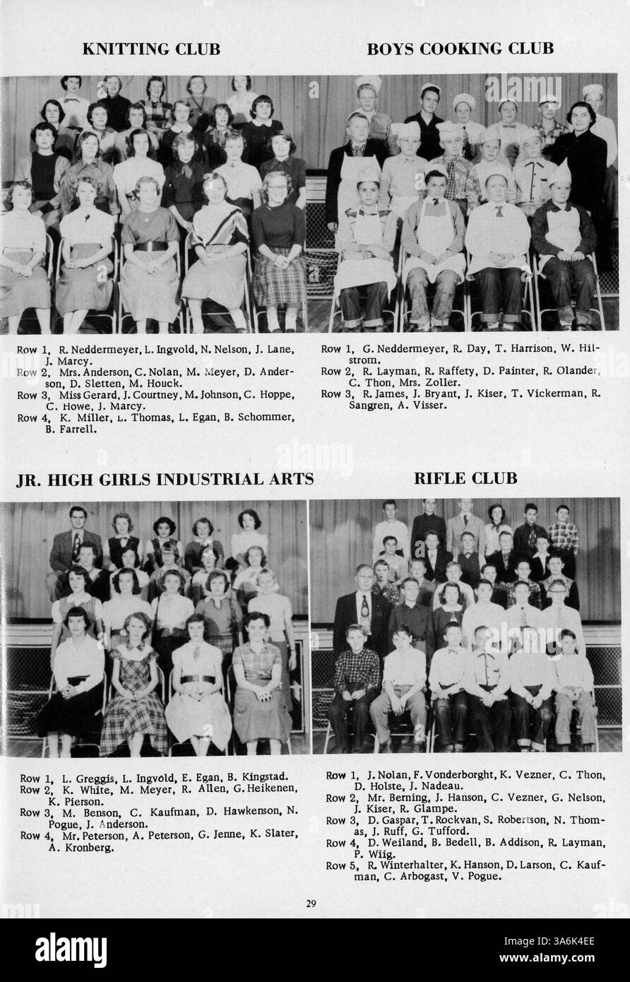 Orono High School's 1953 yearbook, titled Orion, highlights student ...