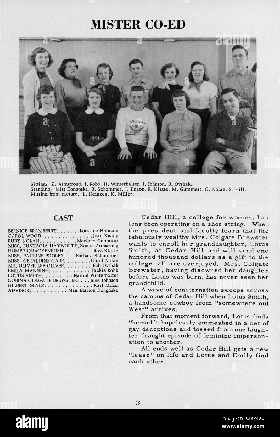 This yearbook, Orion 1953, captures the experiences of Orono High ...