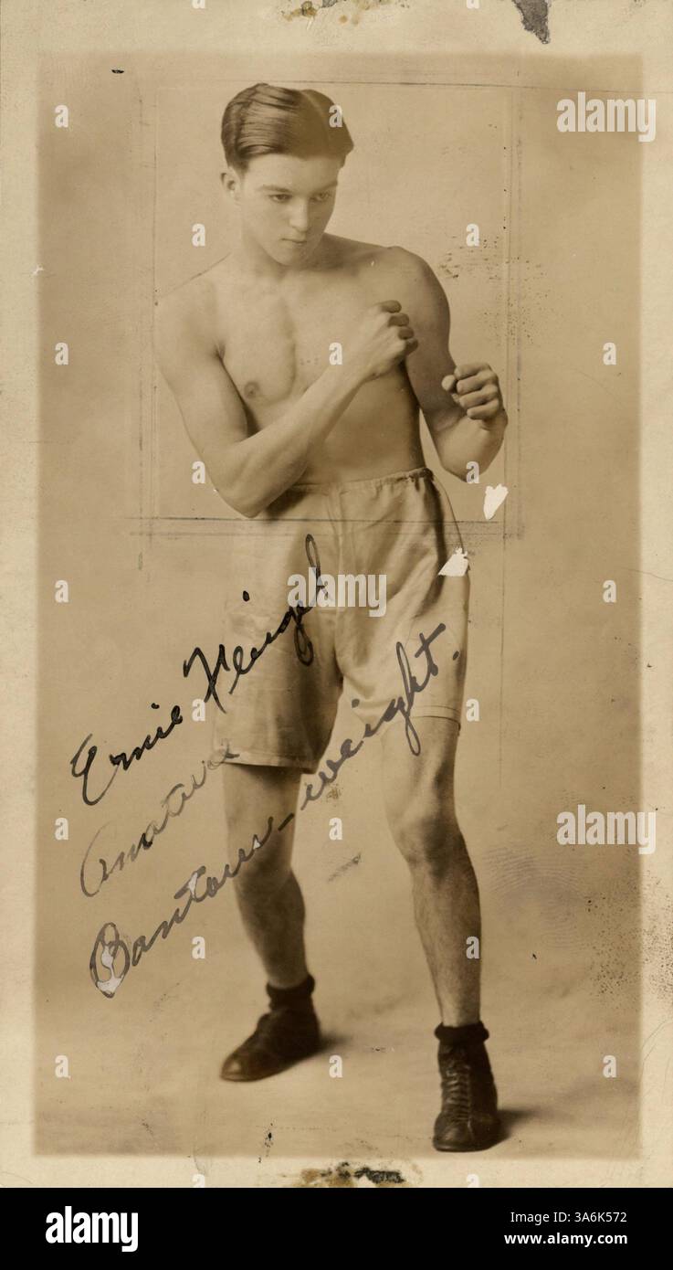 Ernie Fliegel, an amateur bantam-weight boxer, passed away in 1982. He ...