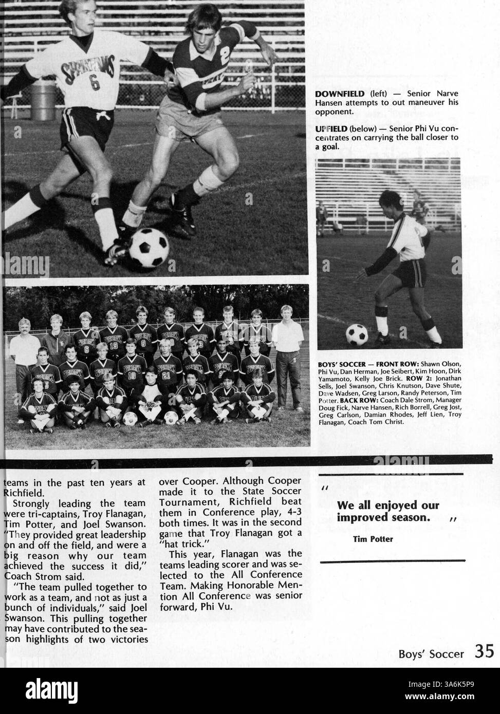 This 'Aurean 1987' yearbook captures important moments from the 1986 ...