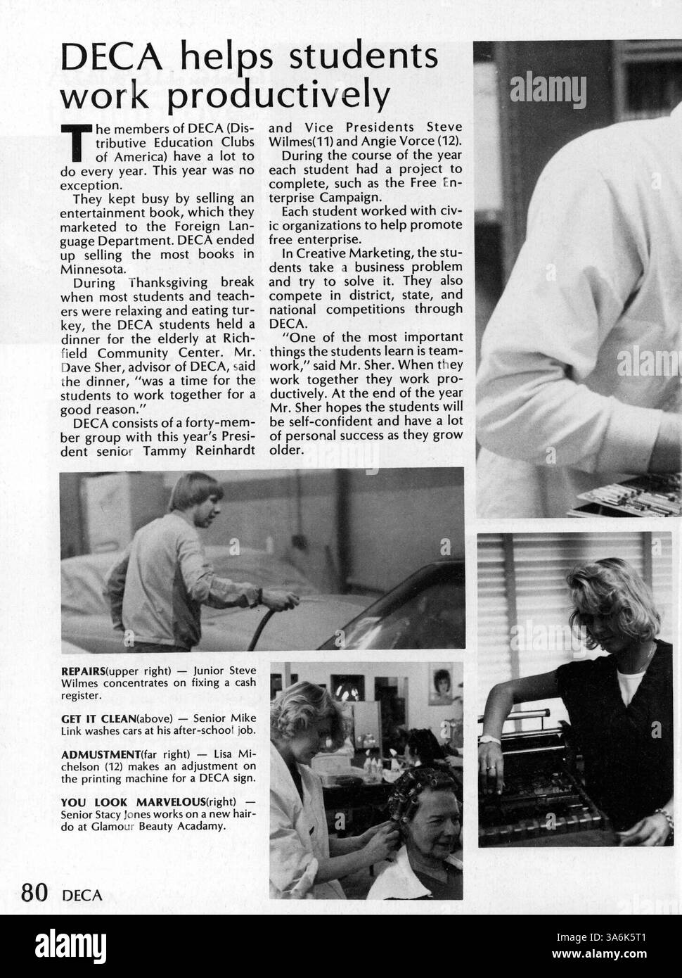 Richfield High School’s 1987 'Aurean' yearbook showcases the ...