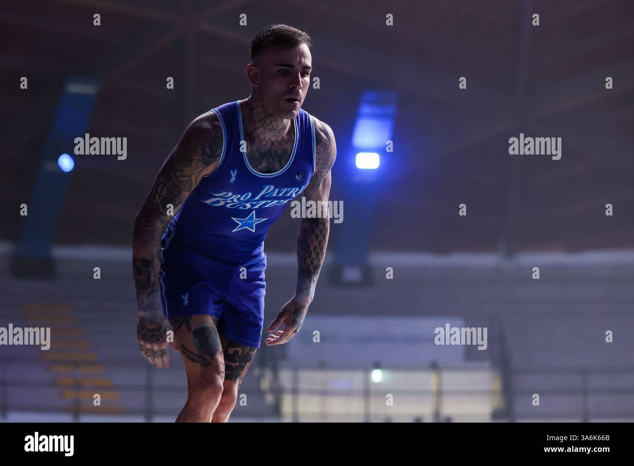 Nicola Bartolini of Pro Patria Bustese seen during Artistic Gymnastics ...