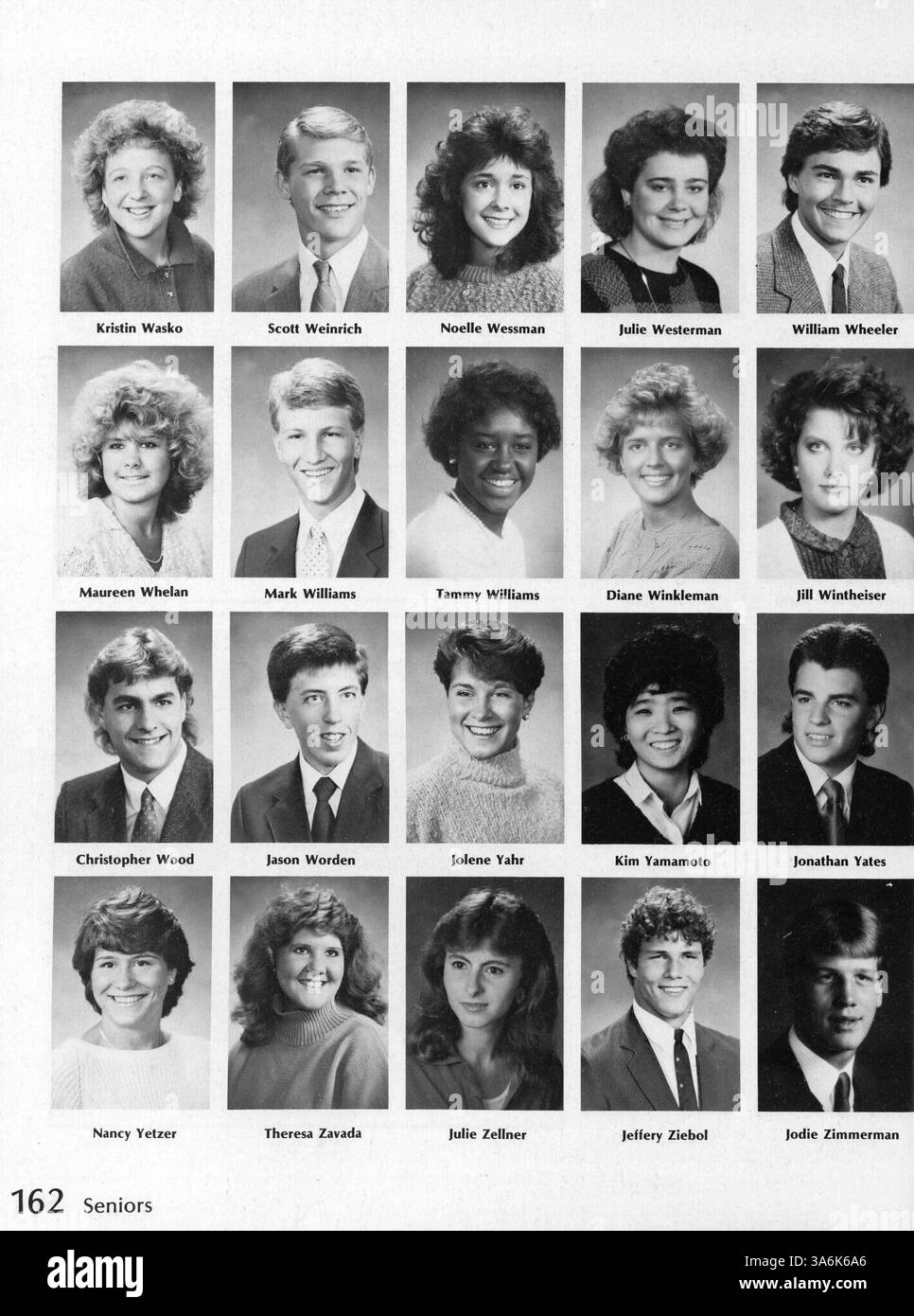 The aurean 1987 yearbook from richfield high school captures the hi-res ...