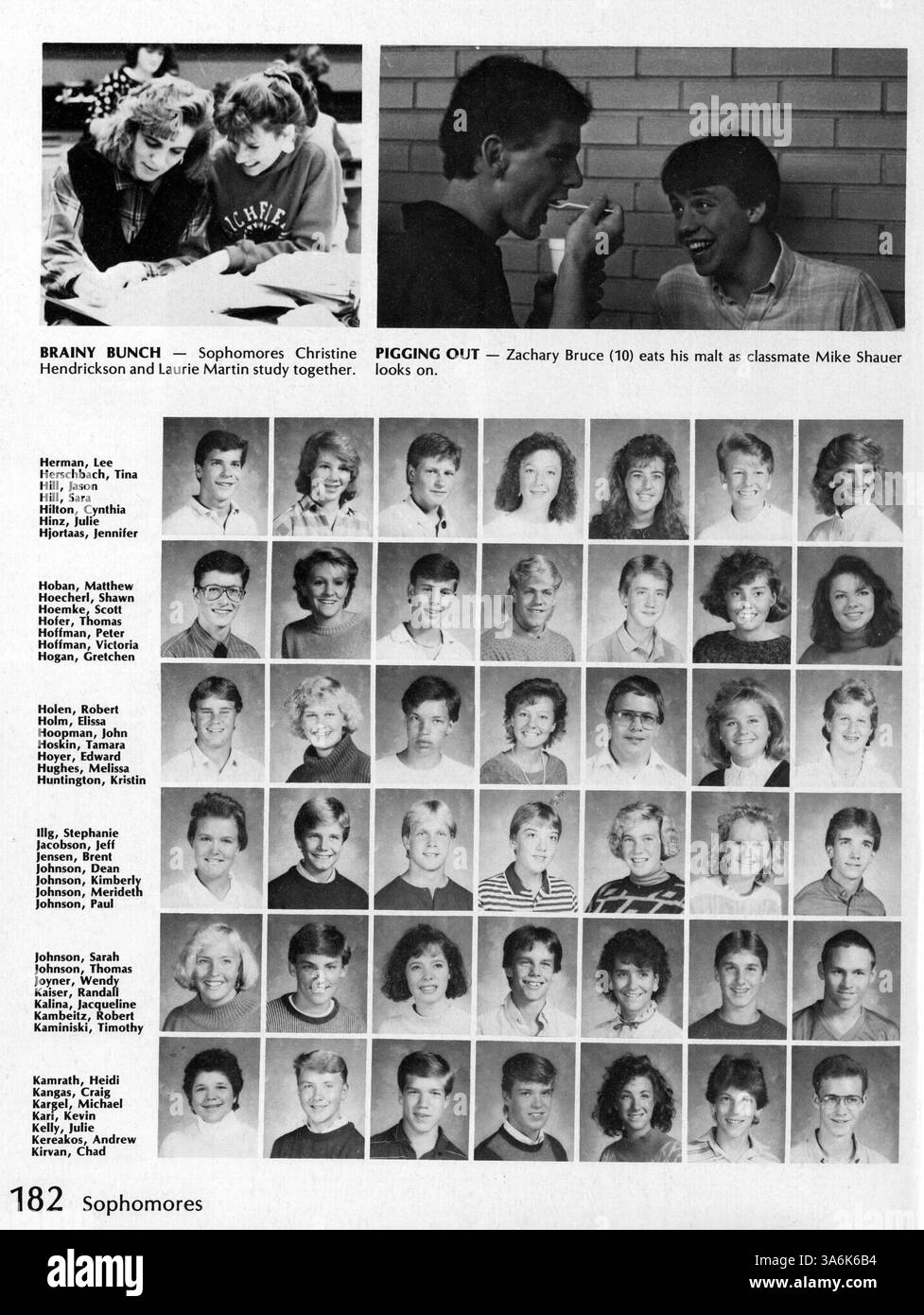 Richfield High School's 1987 Aurean yearbook offers a visual account of ...