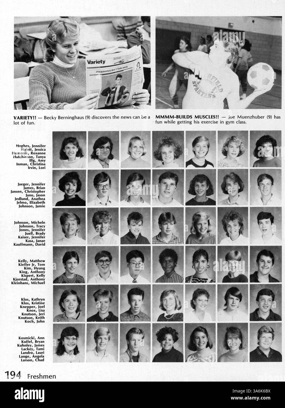 The 1987 Aurean yearbook from Richfield High School documents key ...