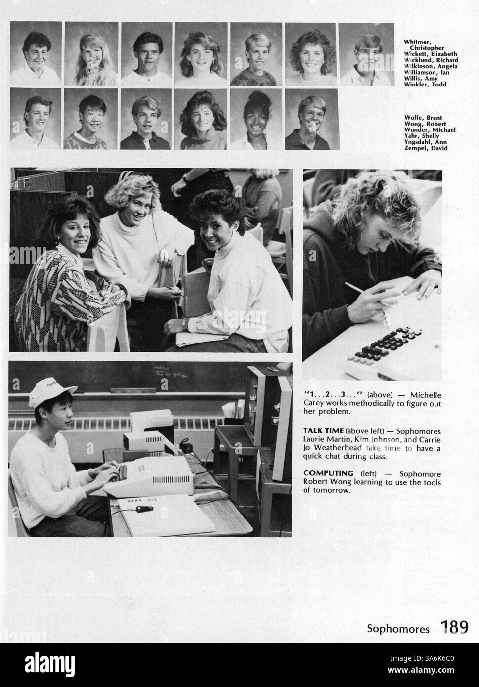 This 1987 Aurean yearbook from Richfield High School highlights key ...