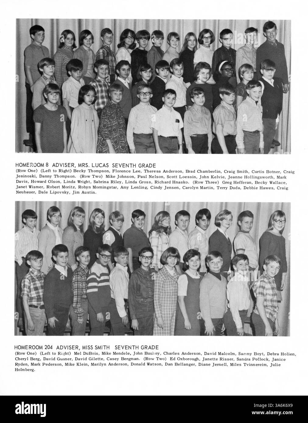 Documents the 1967 1968 school years students hi-res stock photography ...