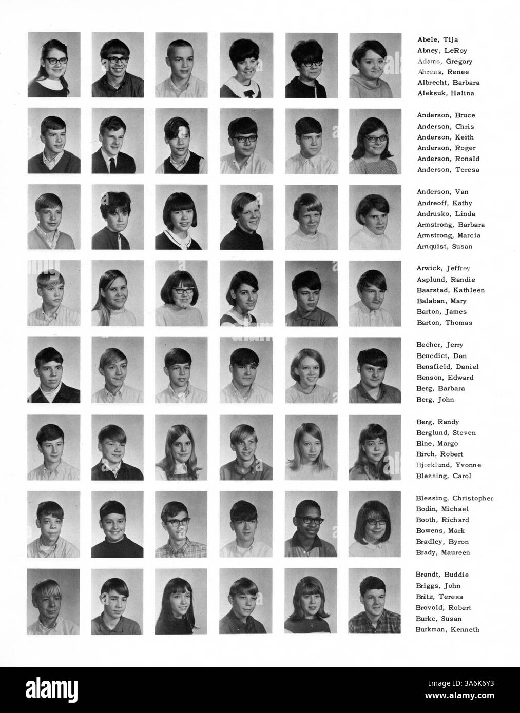 The 1968 yearbook of Folwell Jr. High School highlights student and ...