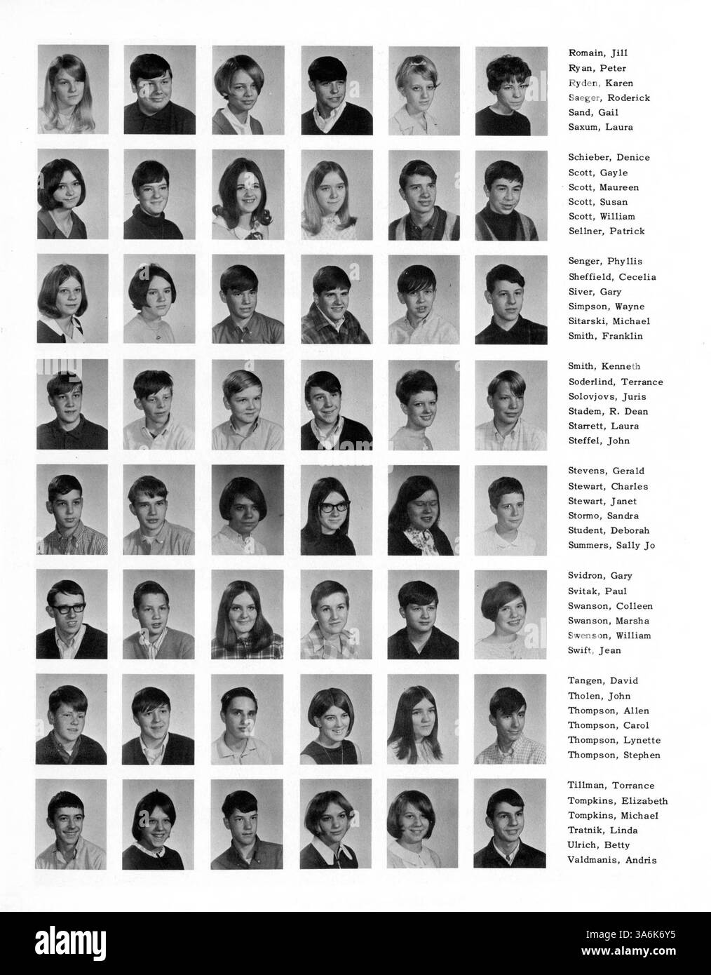 Yearbook captures the student Cut Out Stock Images & Pictures - Alamy