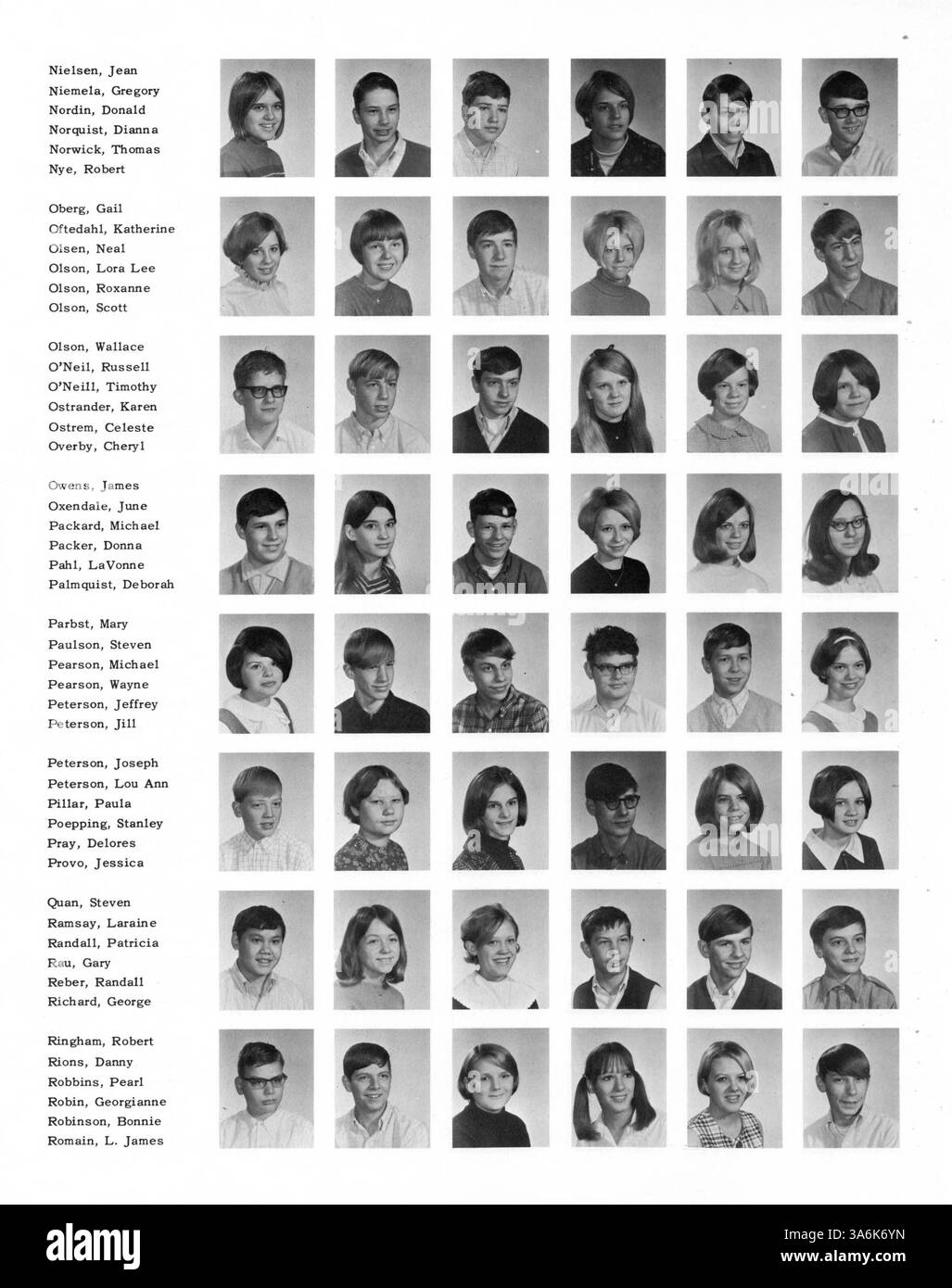 The 1968 yearbook for Folwell Jr. High School features the key moments ...