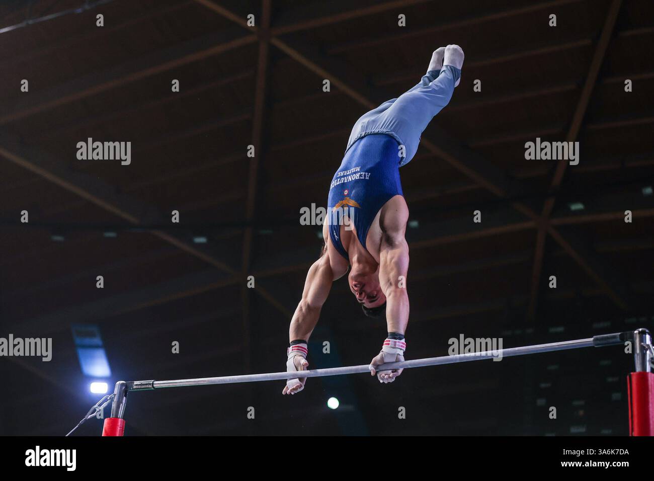 Andrea Russo of AS GIN Civitavecchia seen during Artistic Gymnastics ...