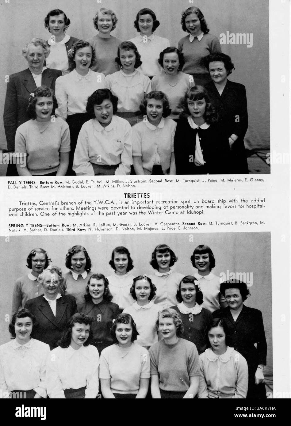 The 1949 Centralian Yearbook captures the key activities of Central High School during the 1948 ...