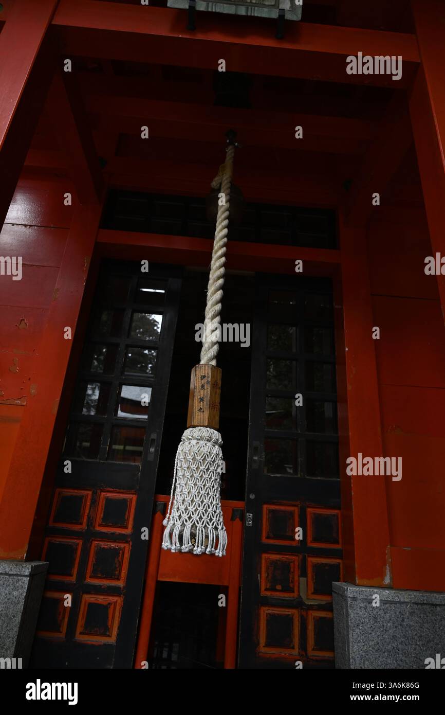Hakone Temple Shrine in Japan Stock Photo - Alamy