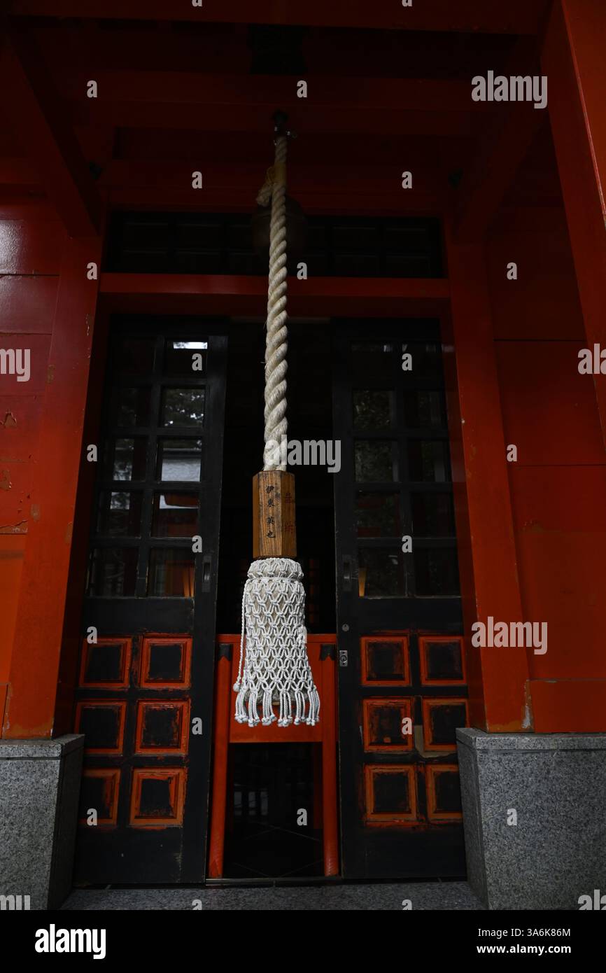 Hakone Temple Shrine in Japan Stock Photo - Alamy