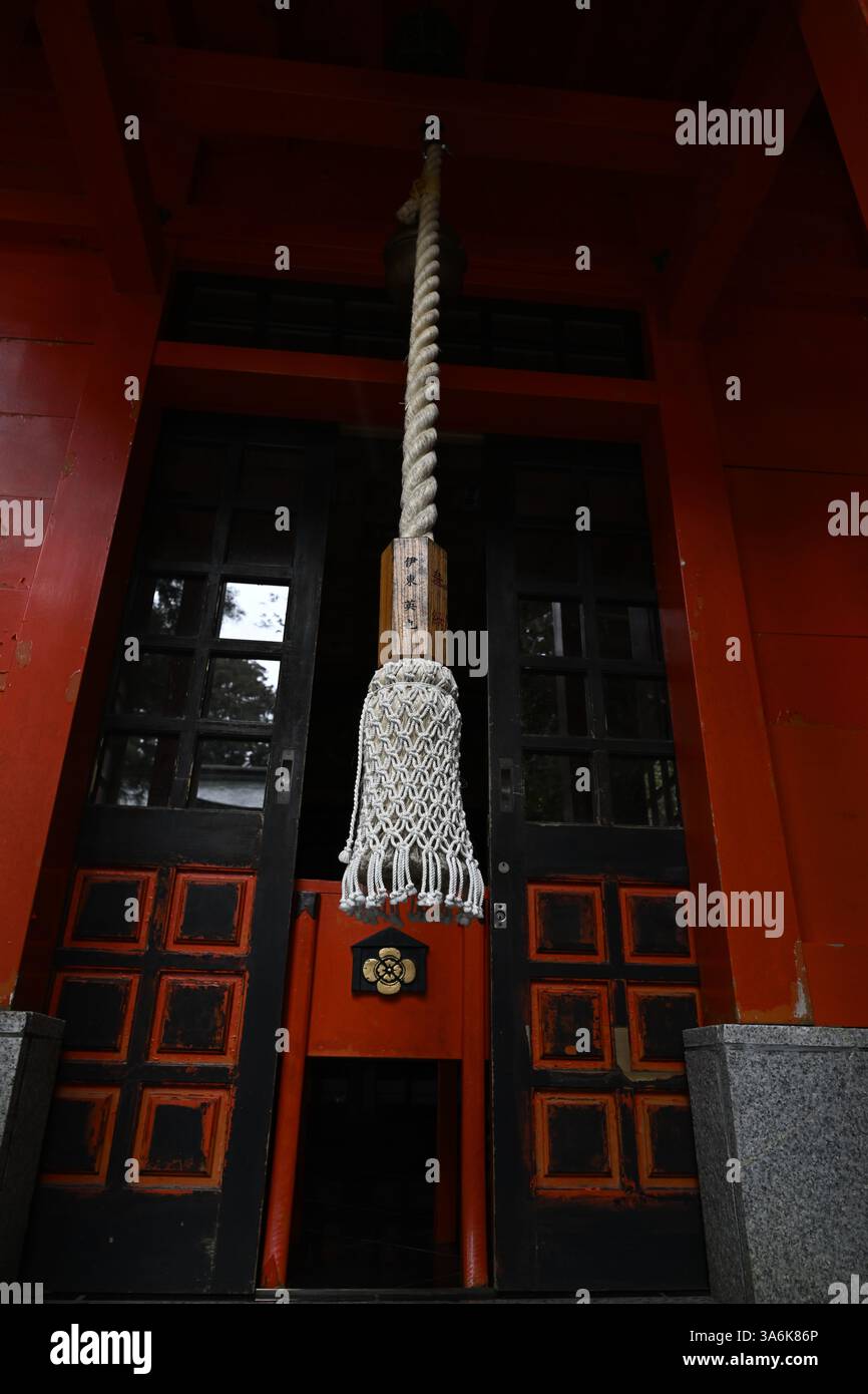 Hakone Temple Shrine in Japan Stock Photo - Alamy