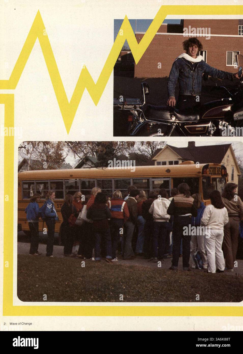 The 1981 St. Louis Park High School yearbook, 'Echowan,' features ...