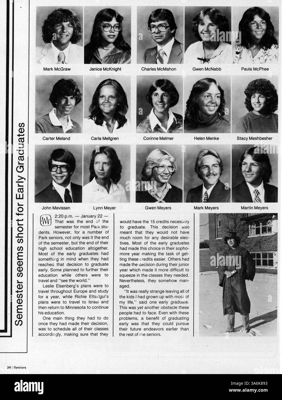 This 1981 'Echowan' yearbook from St. Louis Park High School highlights ...