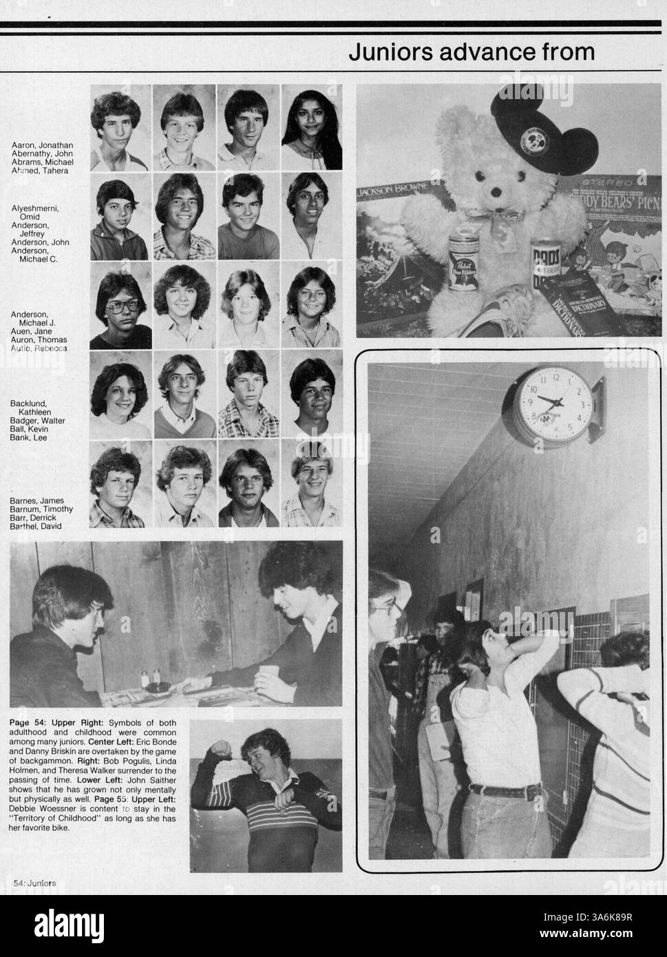 The 1981 'Echowan' yearbook from St. Louis Park High School features ...