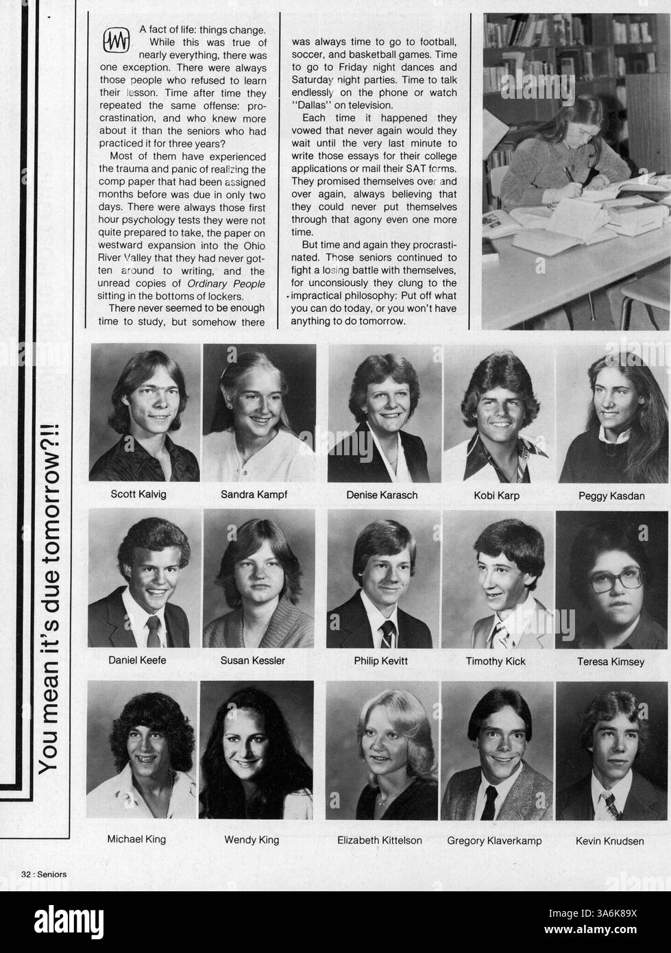 The 1981 'Echowan' yearbook documents the academic, athletic, and ...