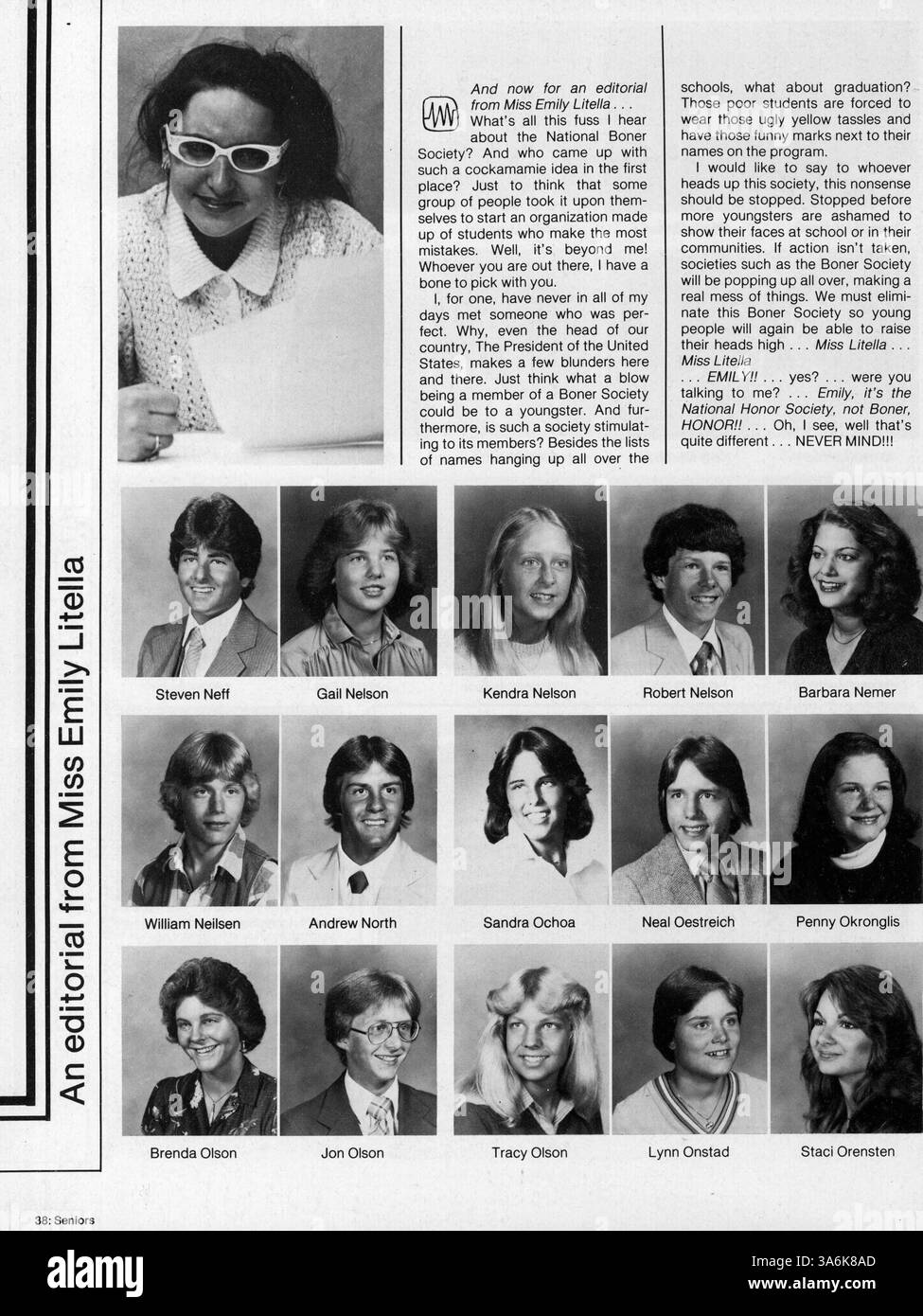 The 1981 'Echowan' yearbook from St. Louis Park High School reflects on ...