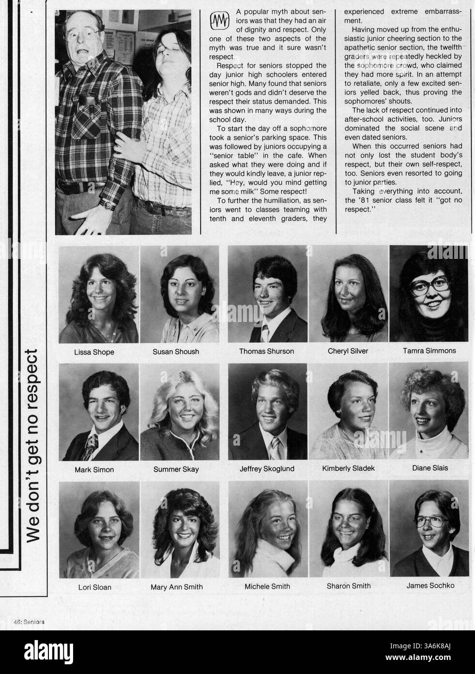 The 'Echowan' yearbook of 1981 from St. Louis Park High School provides ...