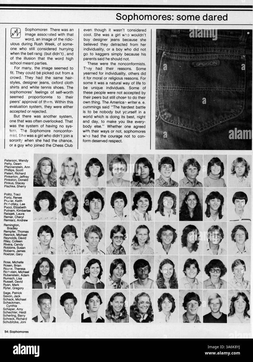 The 1981 Echowan yearbook from St. Louis Park High School showcases ...