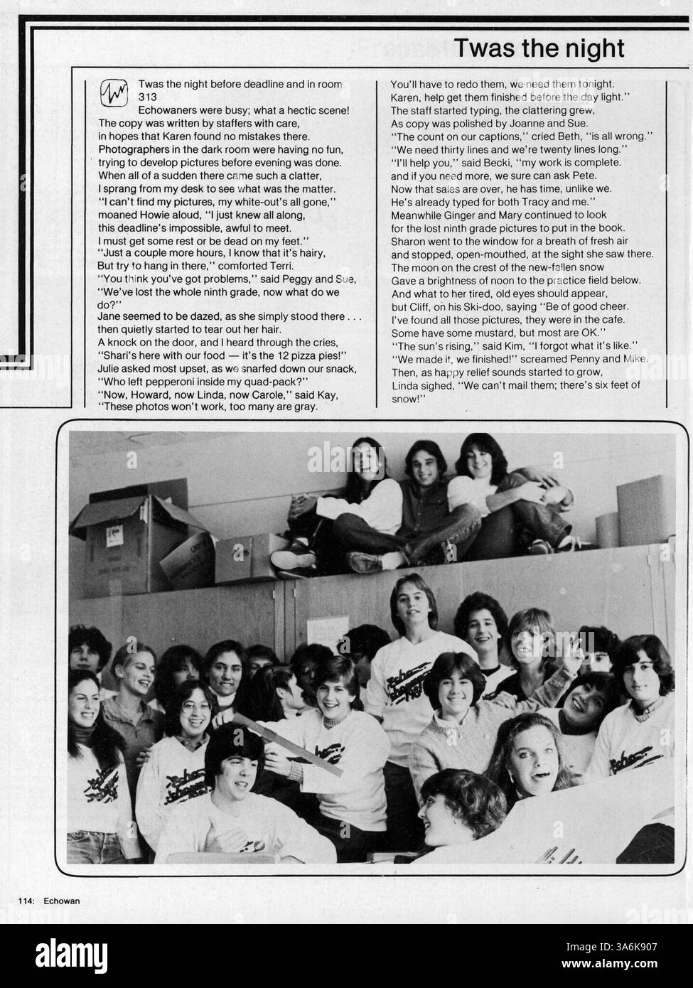 The 1981 edition of the Echowan yearbook from St. Louis Park High ...