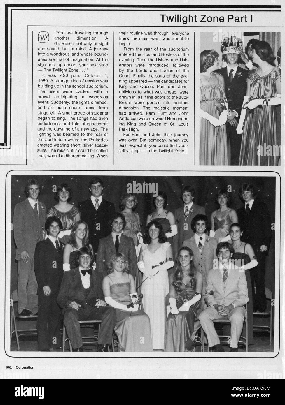 The 1981 Echowan yearbook from St. Louis Park High School documents key ...