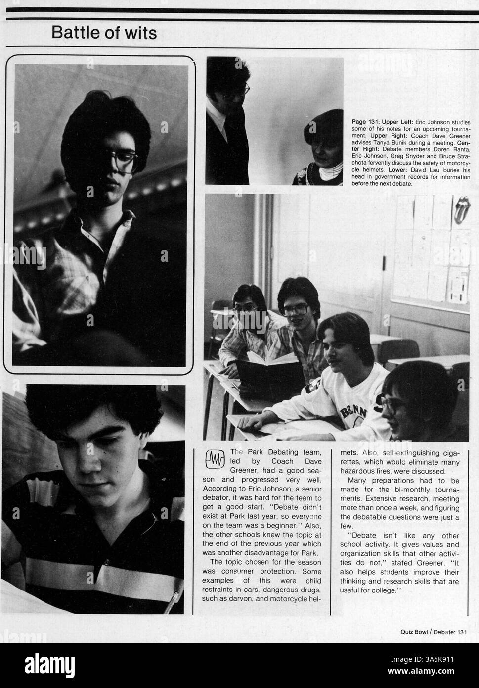The 1981 Echowan yearbook captures the essence of the 1980-1981 school year, documenting the ...
