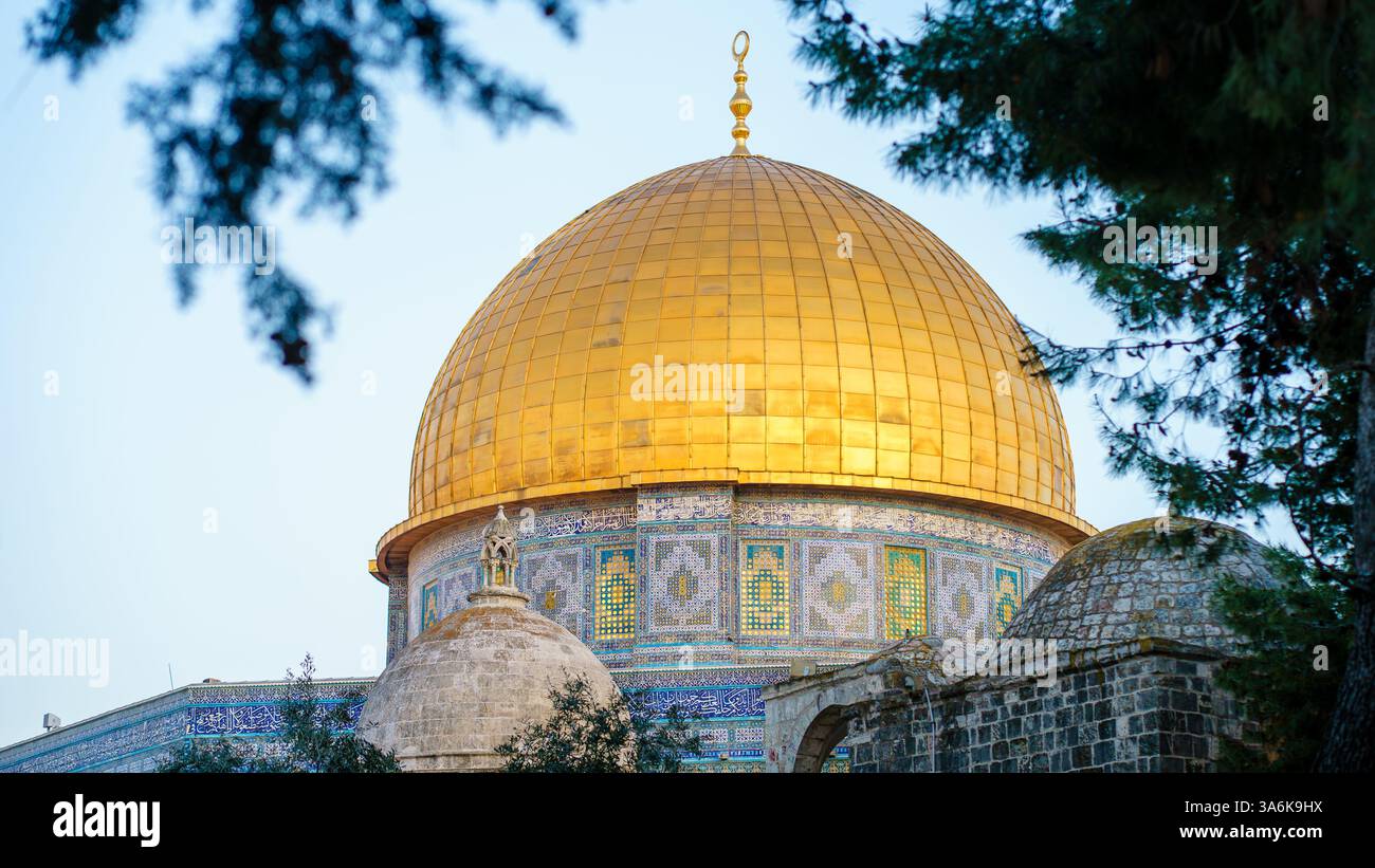 Jerusalem, Israel – March 3, 2024: Edited image showing the detailed ...