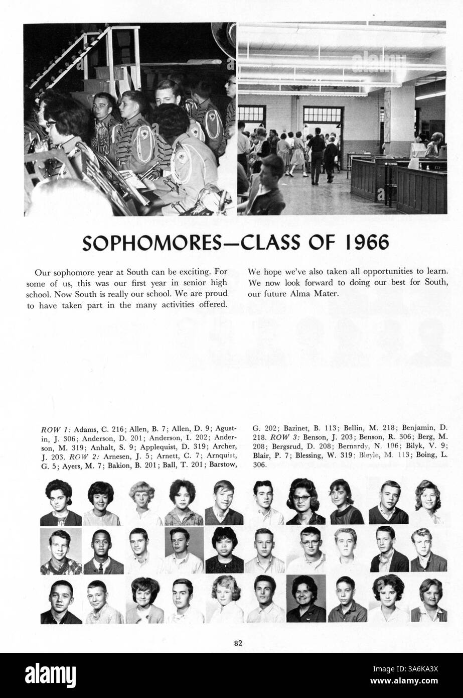 This yearbook records the students Cut Out Stock Images & Pictures - Alamy
