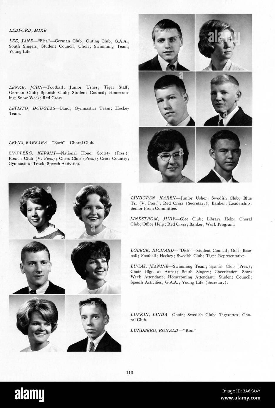 This high school yearbook from 1964 highlights students, faculty, clubs ...