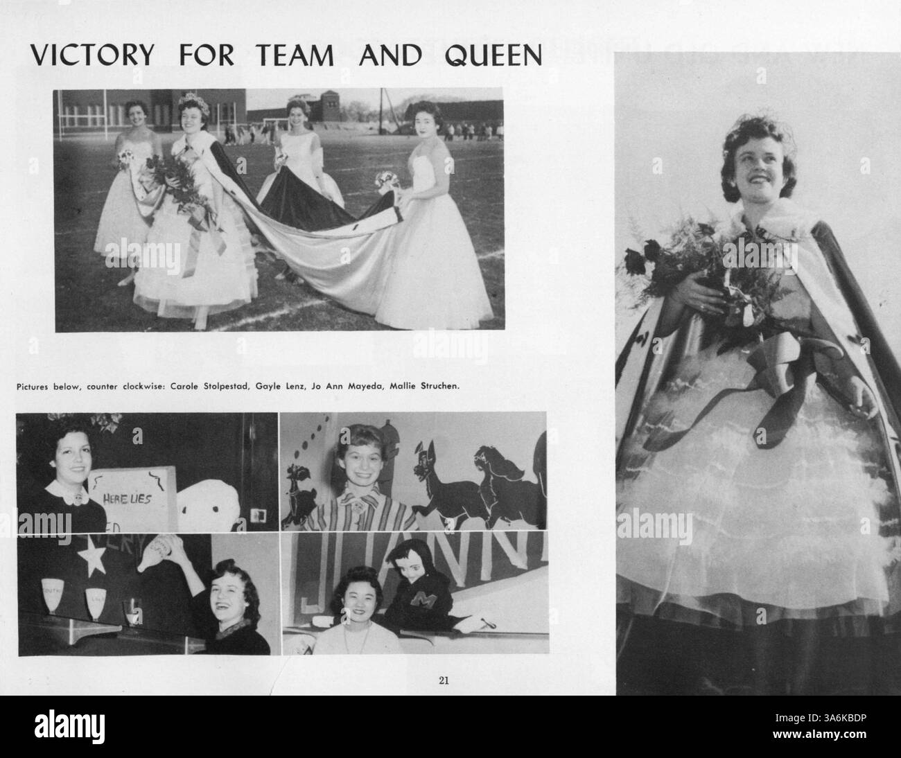 Yearbook offers a glimpse into student life hi-res stock photography ...