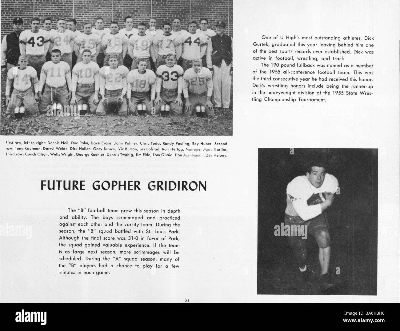 The 1956 Bisbila 56 yearbook documents University High's students ...