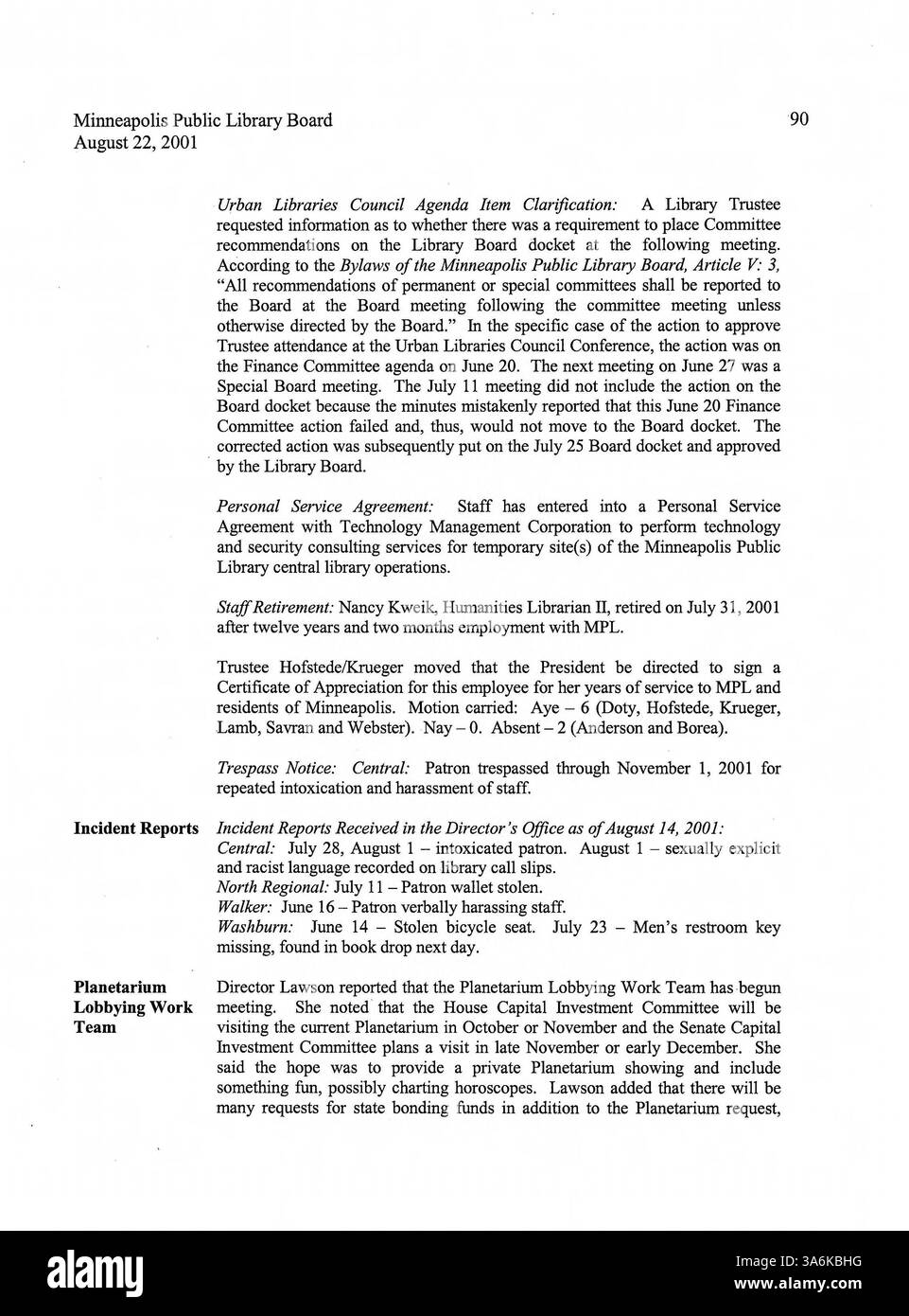 Community service initiatives for hennepin county library hi-res stock ...