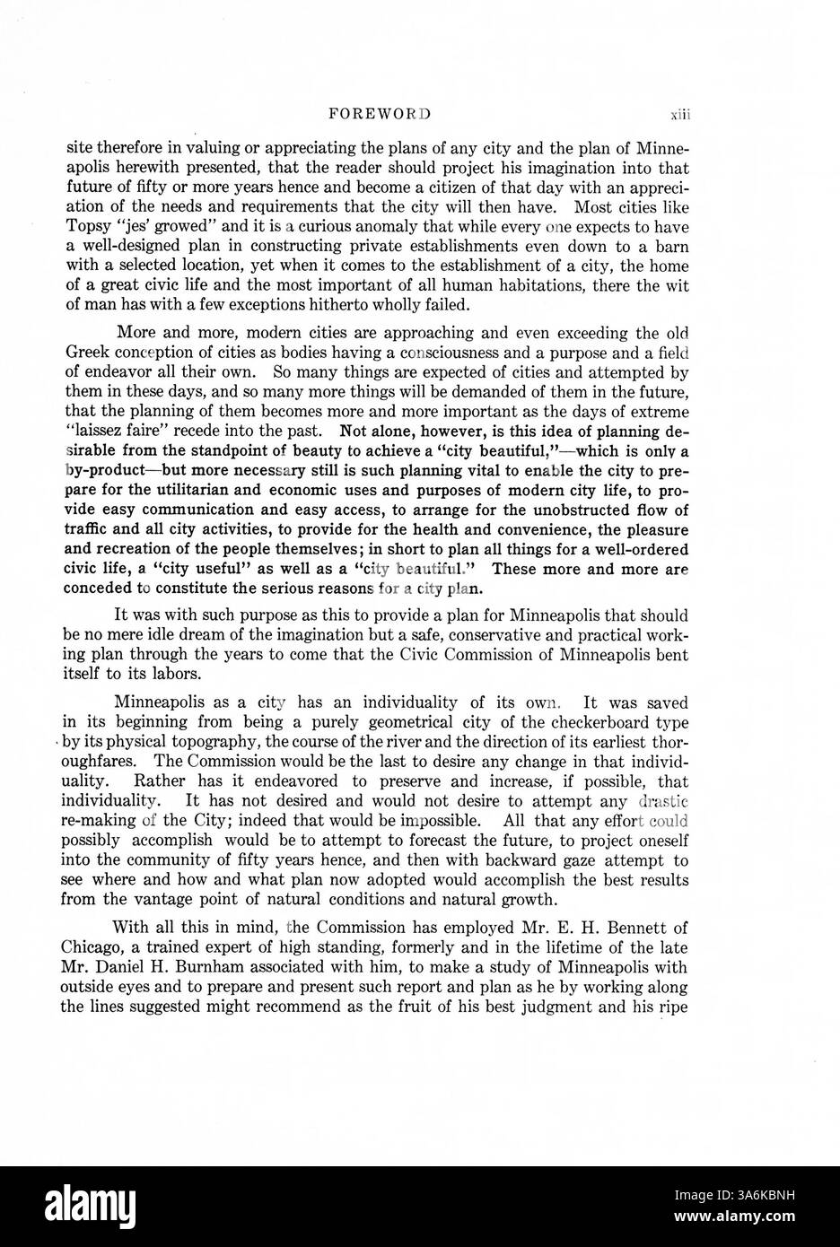 The 1917 Minneapolis Plan, guided by the Civic Commission, includes ...