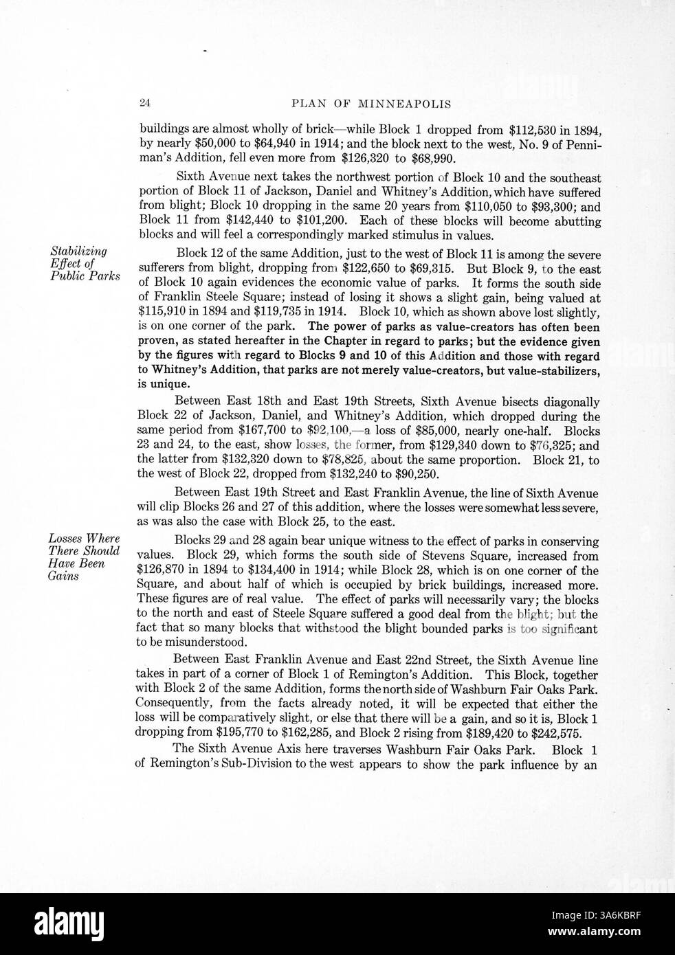 A 1917 urban planning report detailing the proposed development of ...