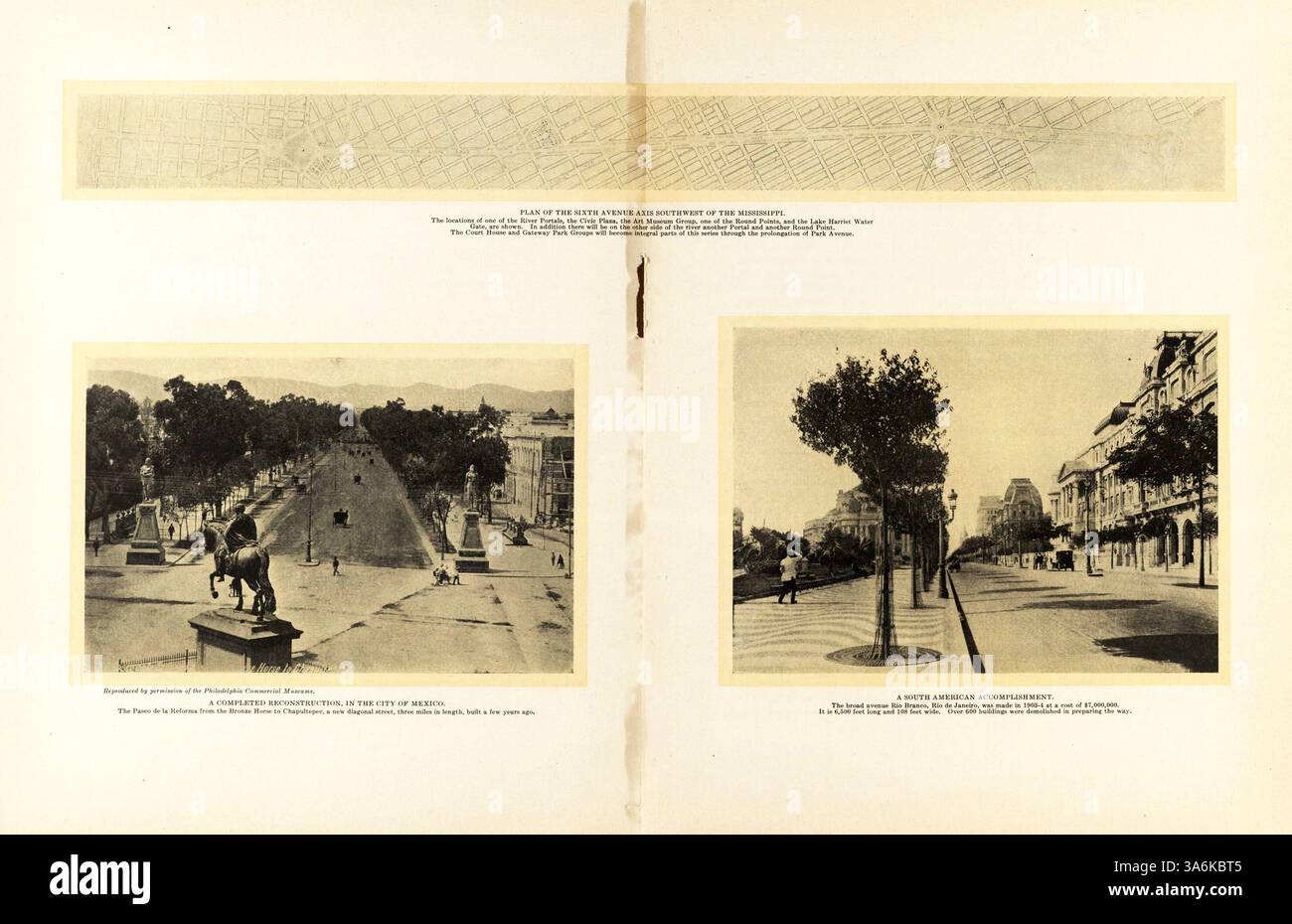 A 1917 urban planning report detailing the proposed development of ...