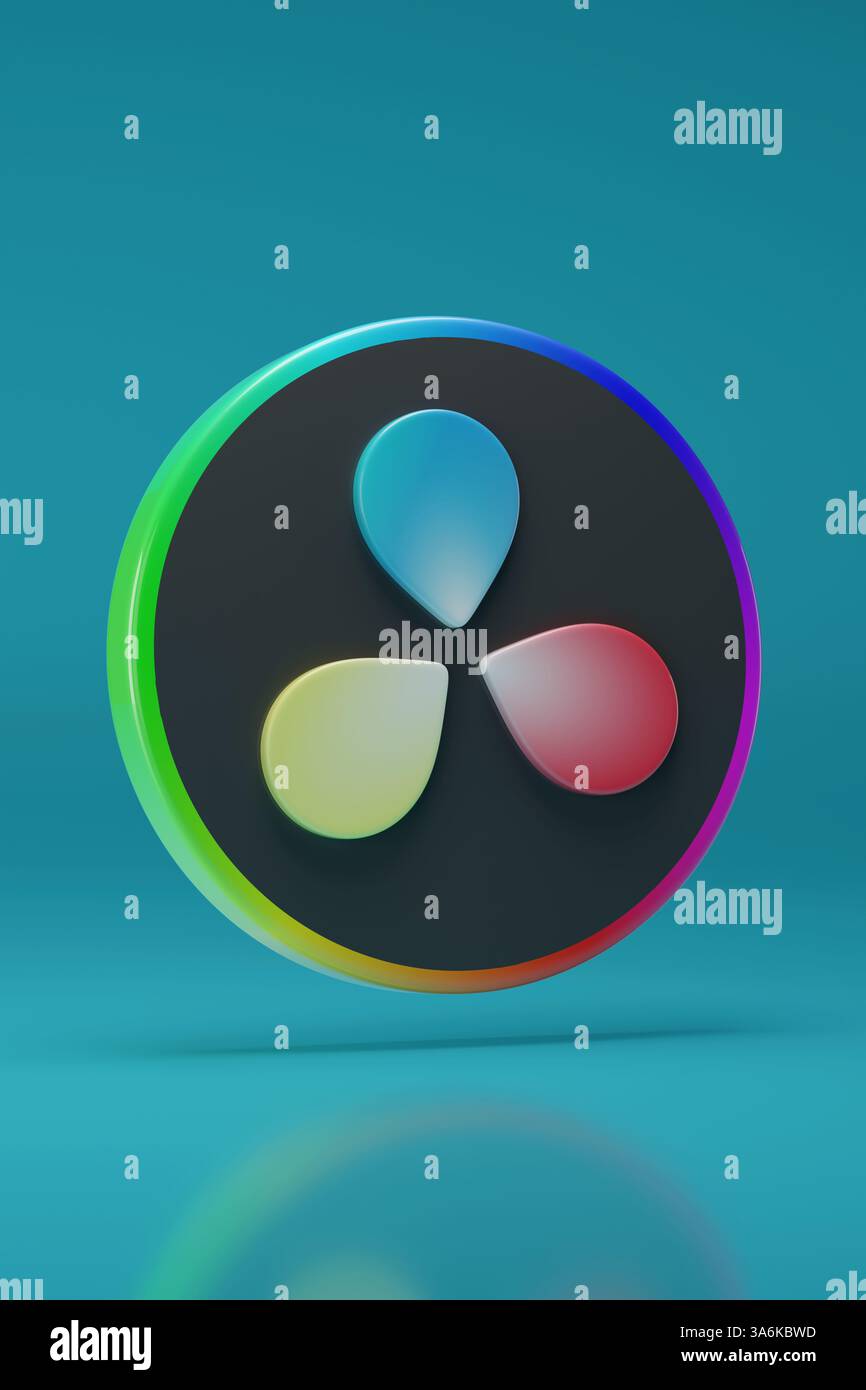 Buenos Aires, Argentina -March 16th, 2025: Three-dimensional logo of ...