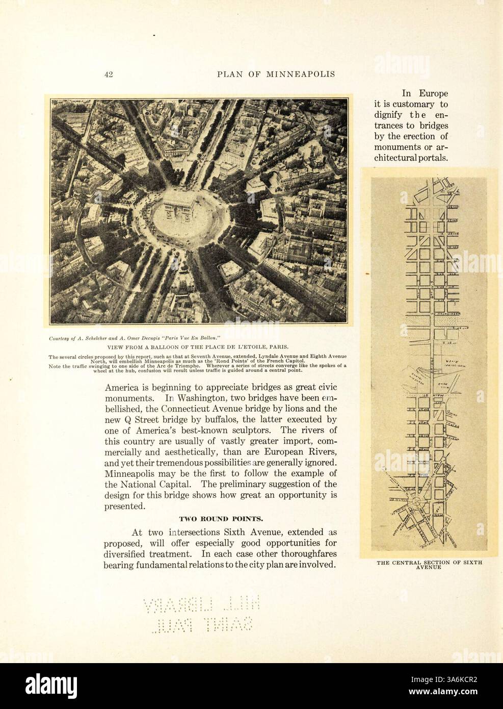 This 1917 urban planning document, created under the direction of the ...