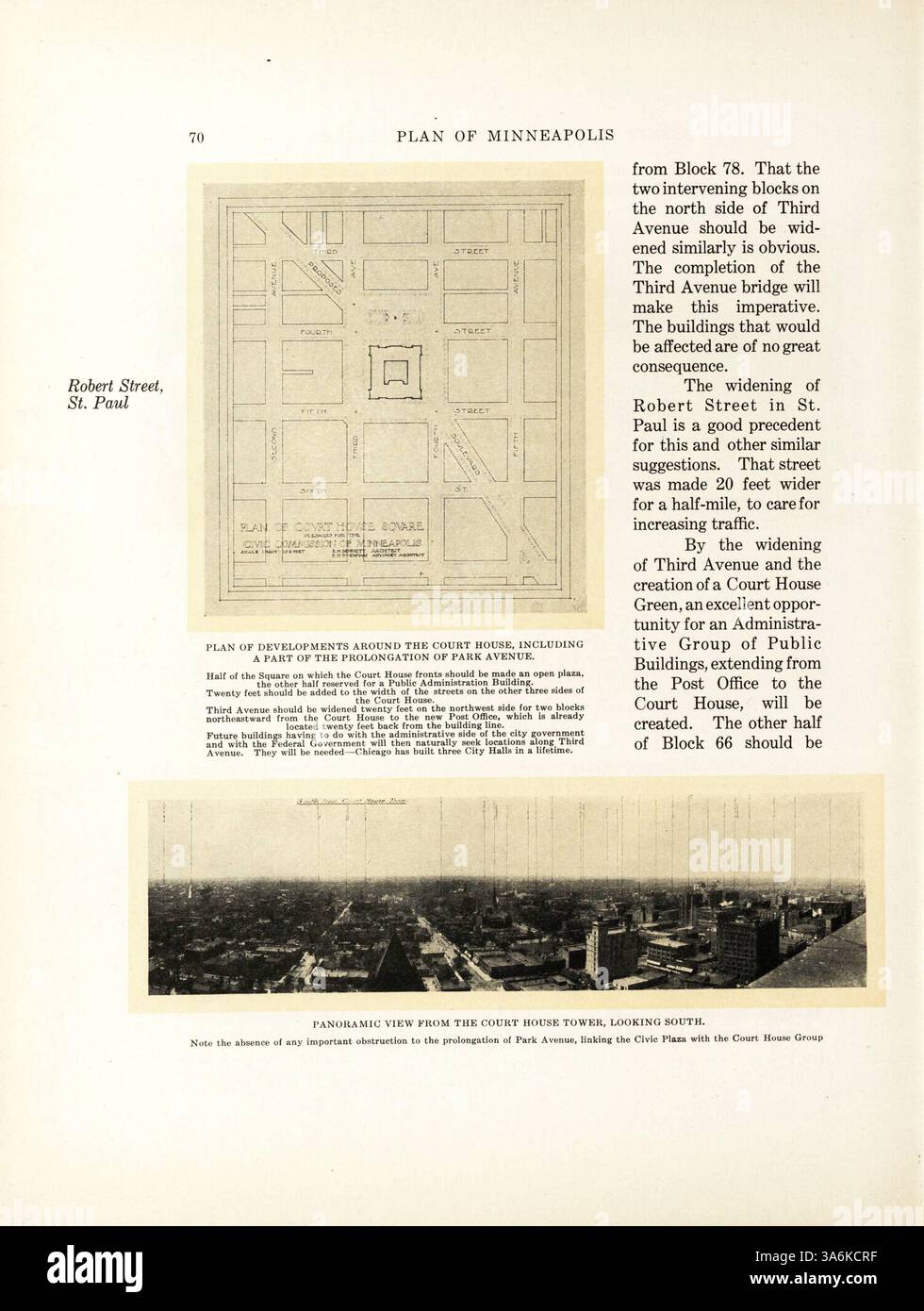 The 1917 Minneapolis City Plan Prepared Under The Civic Commission